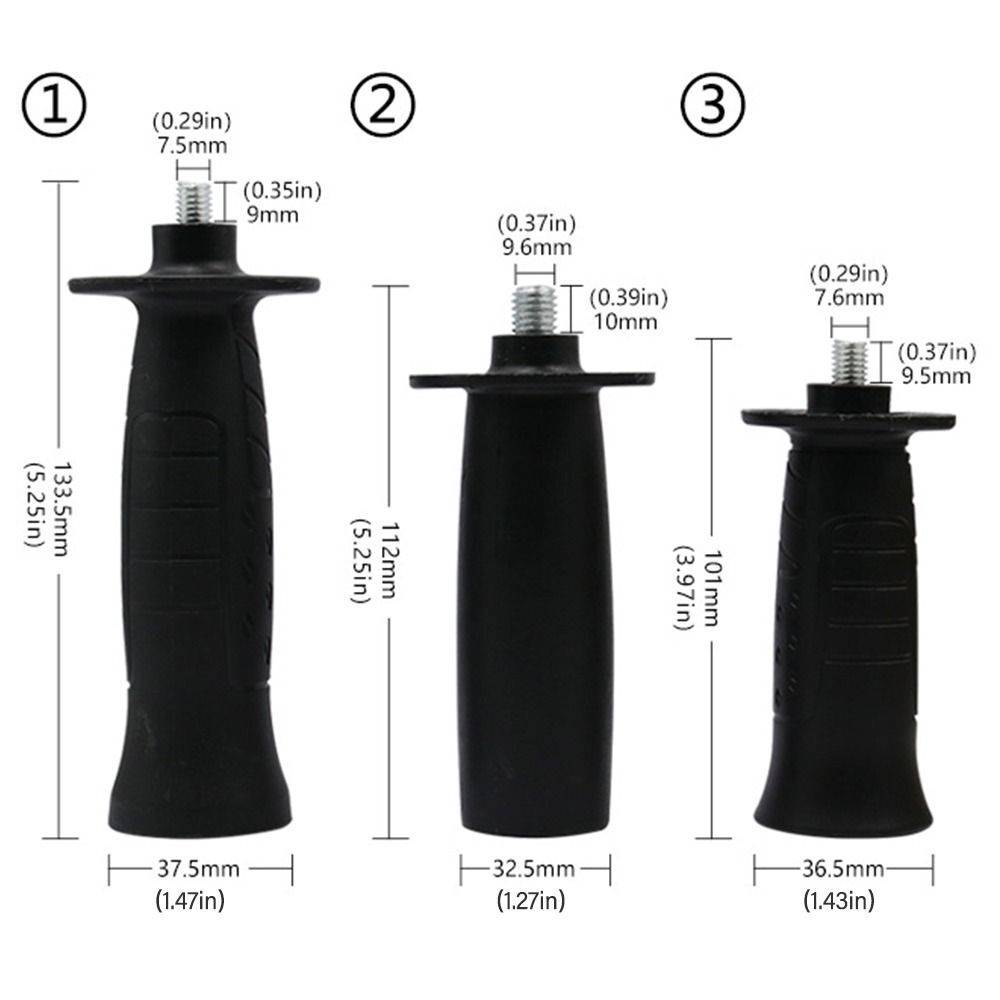 Grinder Auxiliary Handle Power Tools Comfortable Grip Side Replacement ...