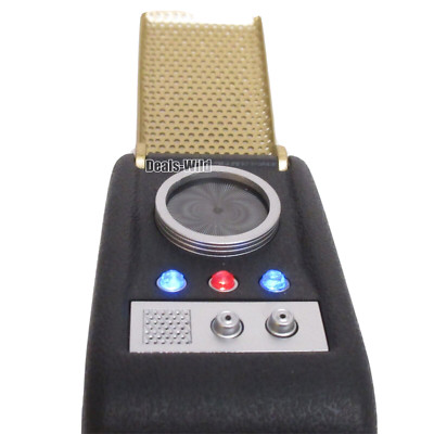 Star Trek Communicator Light Up Sounds Enterprise TOS Prop SEE VIDEO | eBay