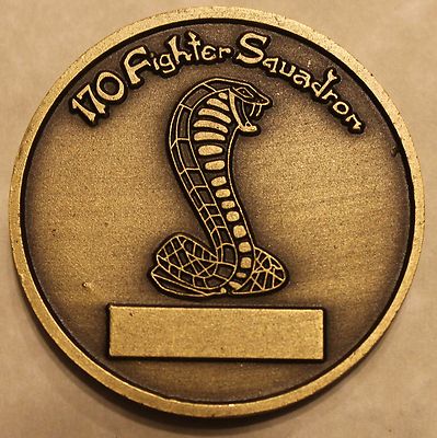 170 Fighter Squadron Air Force Challenge Coin | eBay