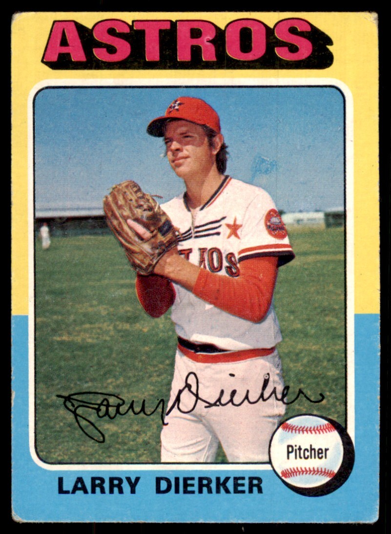 1975 TOPPS. LARRY DIERKER HOUSTON ASTROS #49 | eBay