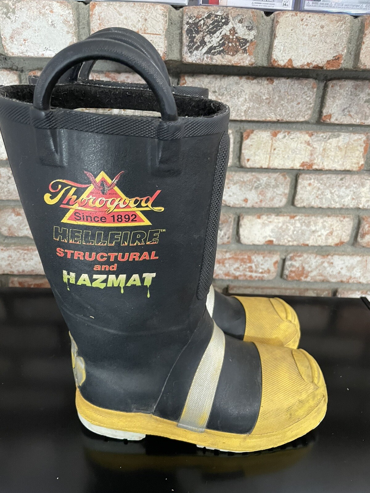 Thorogood Hellfire Steel Toe HAZMAT Boots men’s 8.5 See Photos | eBay