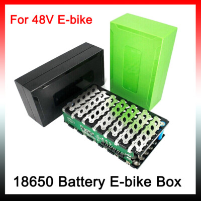 48V 14S 6P Lithium Battery Box Pack with 48V 30A BMS & Holder & Nickel ...