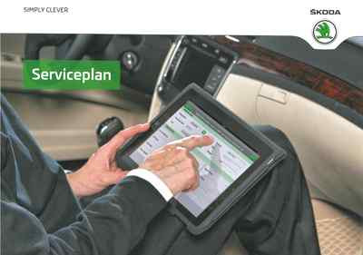 Skoda Ersatz Serviceplan Serviceheft Scheckheft Wartung deutsch ...
