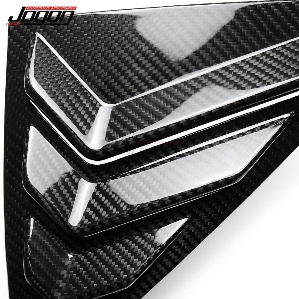Carbon Fiber Quarter Window Louver Cover Trim For Acura Integra Type S ...