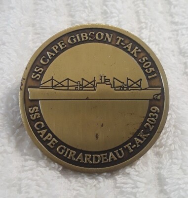 AUTHENTIC SS CAPE GIBSON 5051 SS CAPE GIRARDEAU T-AK 2039 RARE ...