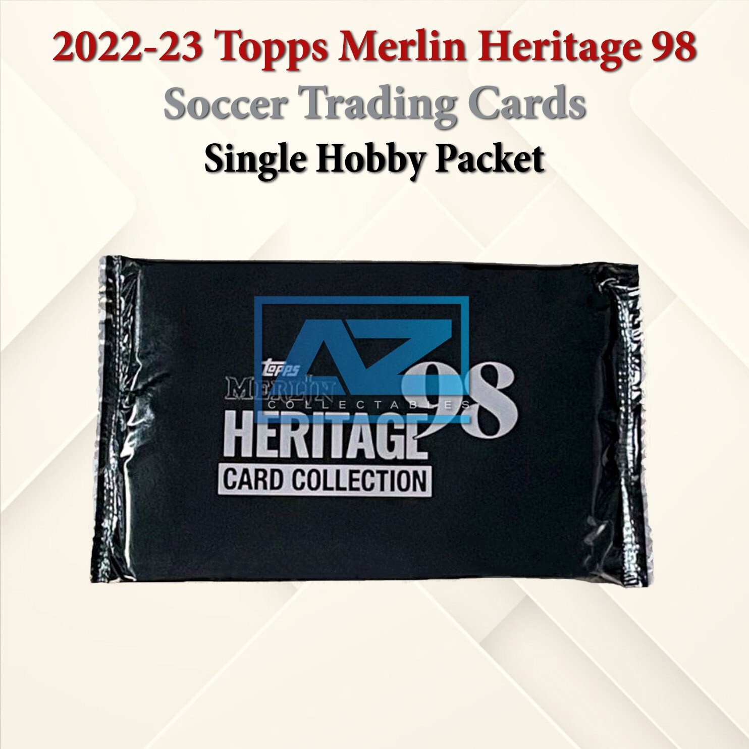 2022-23 Topps Merlin Heritage 98 Soccer Hobby Box Pack Football Cards 1 ...