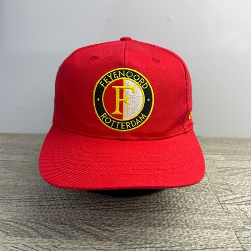 Adidas Feyenoord Rotterdam Hat Cap Snap Back Adjustable Red Soccer ...