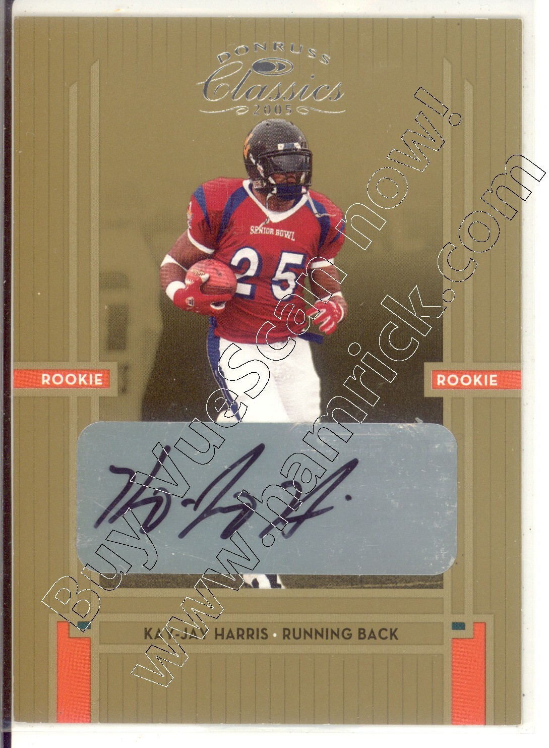 kay jay harris rc rookie auto autograph west virginia wvu college #/499 ...