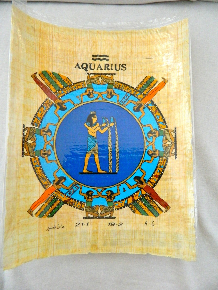 Papyrus zodiac sign 60 photos - Astrologytoyou.com