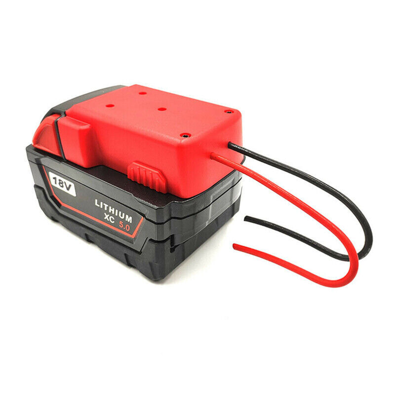 Battery Adapter with Wiring For Milwaukee For M18 XC 18V Dock Power ...