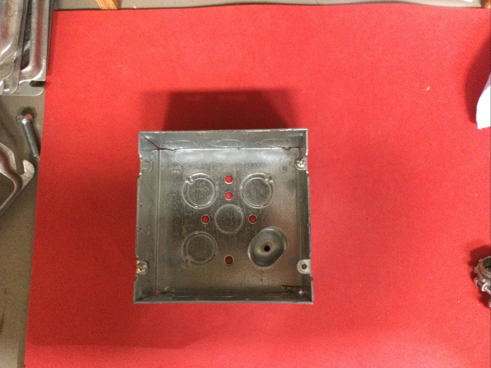 Hubble-Raco 265 4-11/16”Square Electrical Box 2-1/8” Deep 3/4-1” KO | eBay