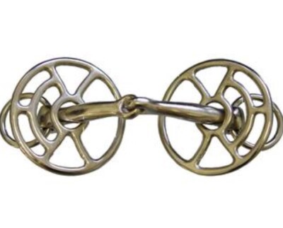 Horse Harness Racing Berry Bit For Lugging Control In Cob Size 5" | eBay