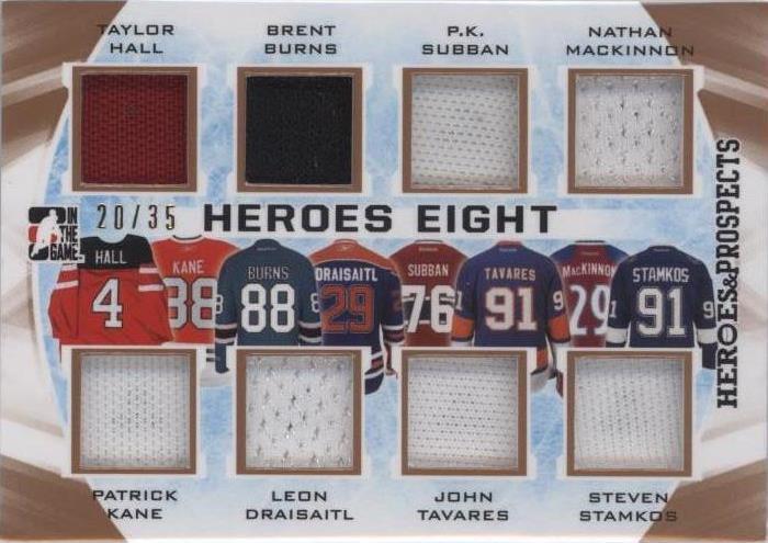 2016-17 Leaf In the Game Heroes & Prospects - Heroes Eight Patrick Kane ...