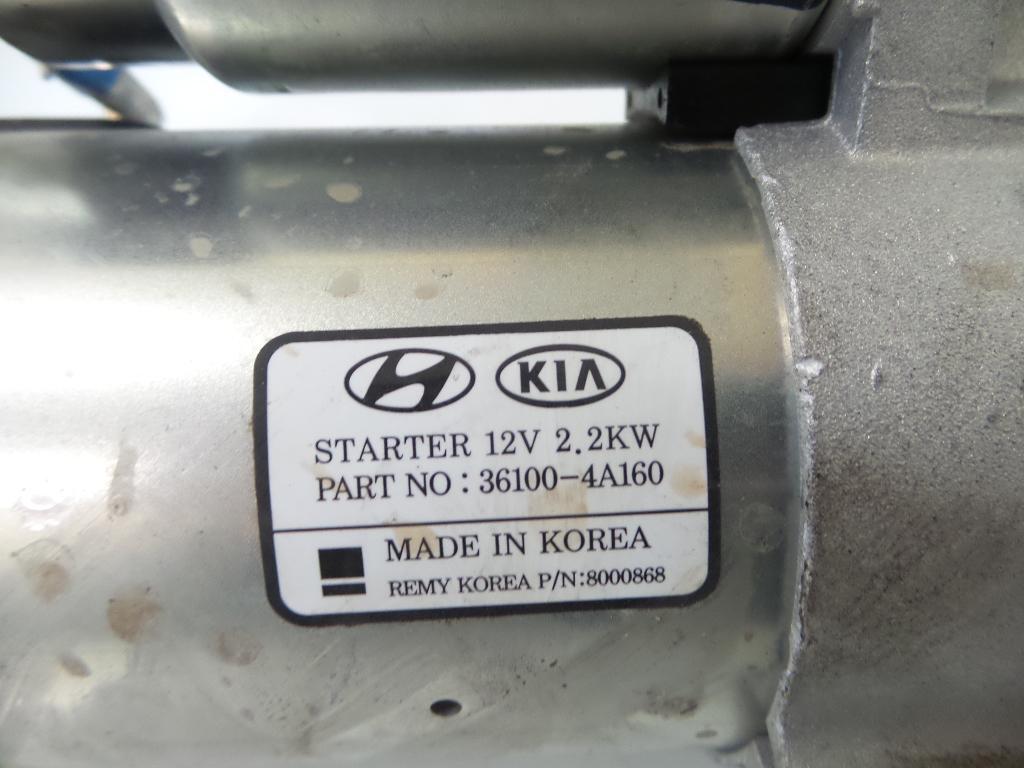 HYUNDAI ILOAD/IMAX STARTER MOTOR DIESEL, 2.5, TURBO, AUTO T/M TYPE, TQ ...