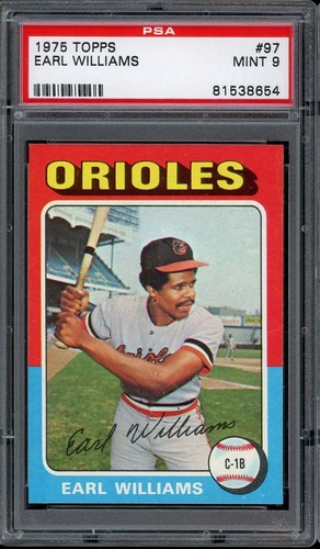 1975 Topps Baseball #97 Earl Williams PSA 9 | eBay