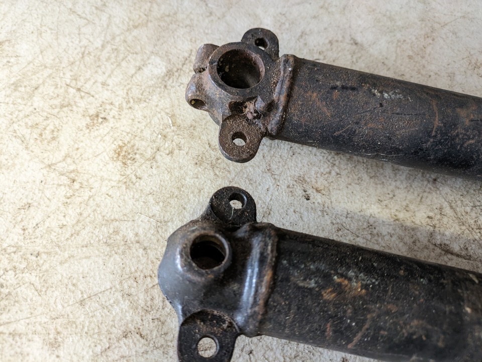 1969 BSA 441 B44VS Victor Special Front End Forks B44 Set OEM Triple ...