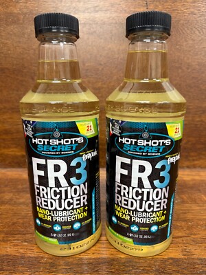 Hot Shot's Secret FR3 Friction Reducer, Gas & Diesel Oil Additive 2 ...