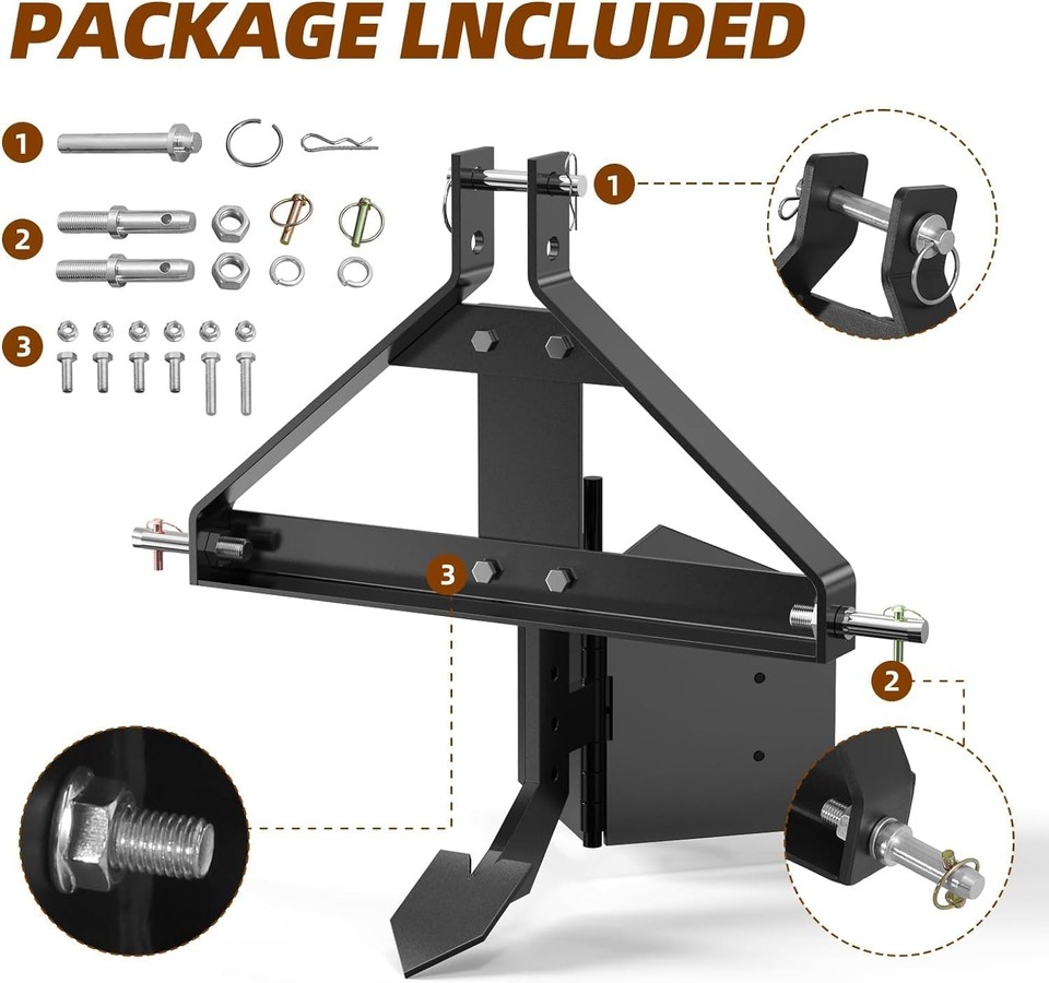 Heavy Duty Steel Middle Buster for Category 1 3 Point Buster Quick ...