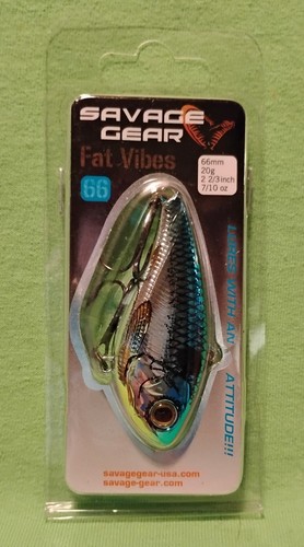 SAVAGE GEAR OKUMA FAT VIBES 66 LIPLESS FISHING LURE - NEW | eBay