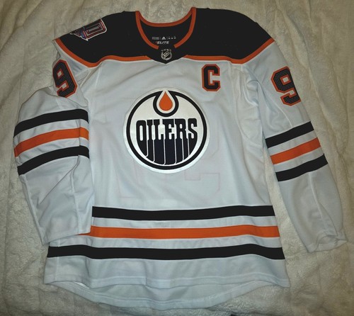 Edmonton Oilers Connor McDavid Authentic MiC Made In Canada Jersey ...