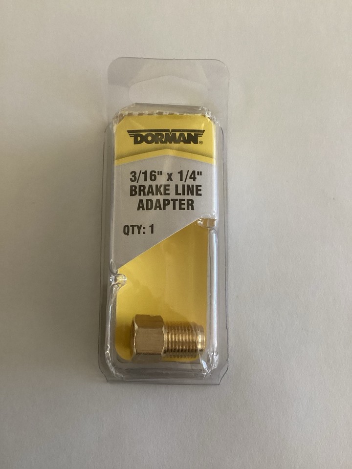 Brake Hydraulic Line Adapter Dorman 785-432D | eBay