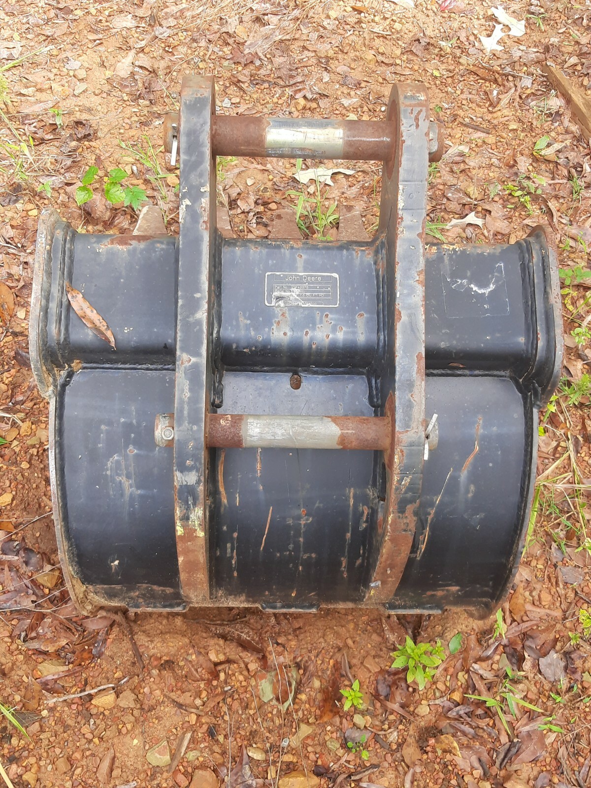 John Deere 310g Backhoe 24" Bucket and Pins DP42576 | eBay