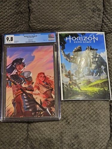 Horizon: Zero Dawn #1 Loish Virgin 1:10 Variant CGC 9.8 + 4B Game Art ...