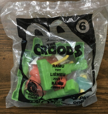 2013 McDonald's Happy Meal The Croods Ramu Toy #6 New & Sealed | eBay
