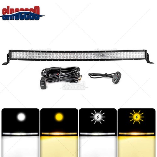 42'' 4 Modes White/Strobe Strobe Flashing Emergency Light Bar for Truck ...