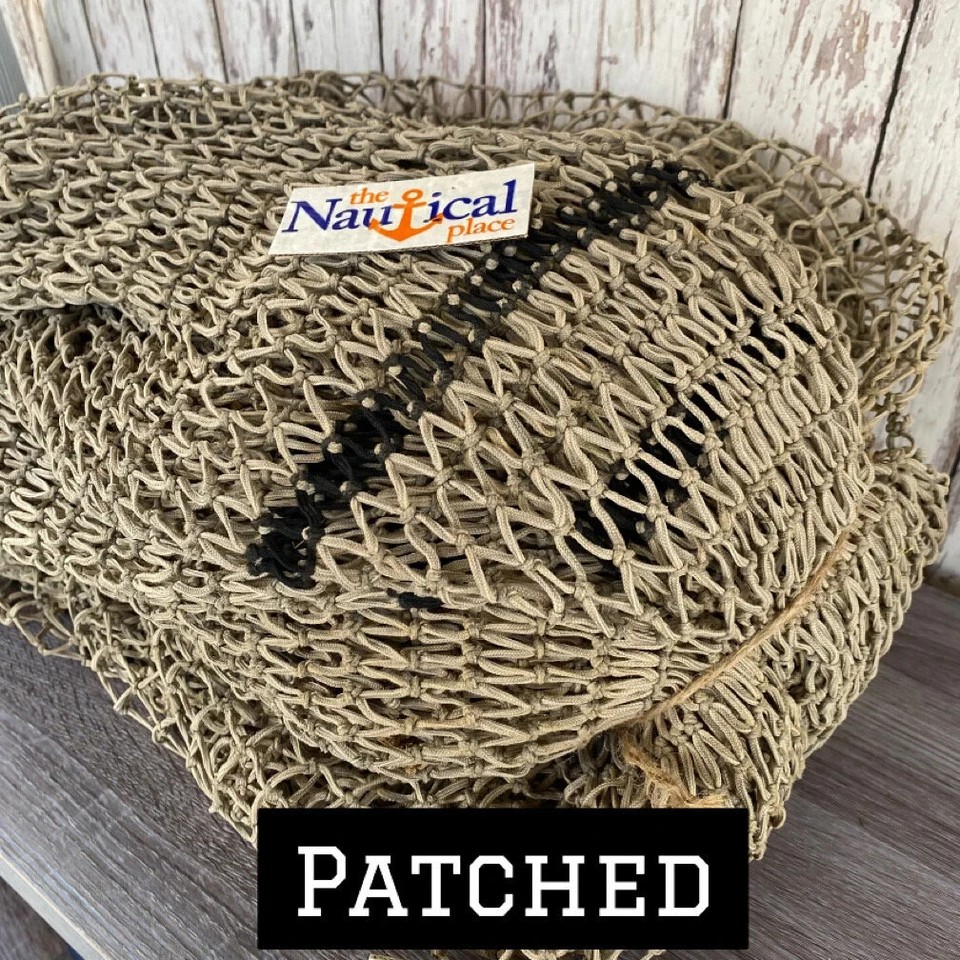 Used Commercial Fishing Net ~ Vintage Fish Netting ~ Old Recycled ...