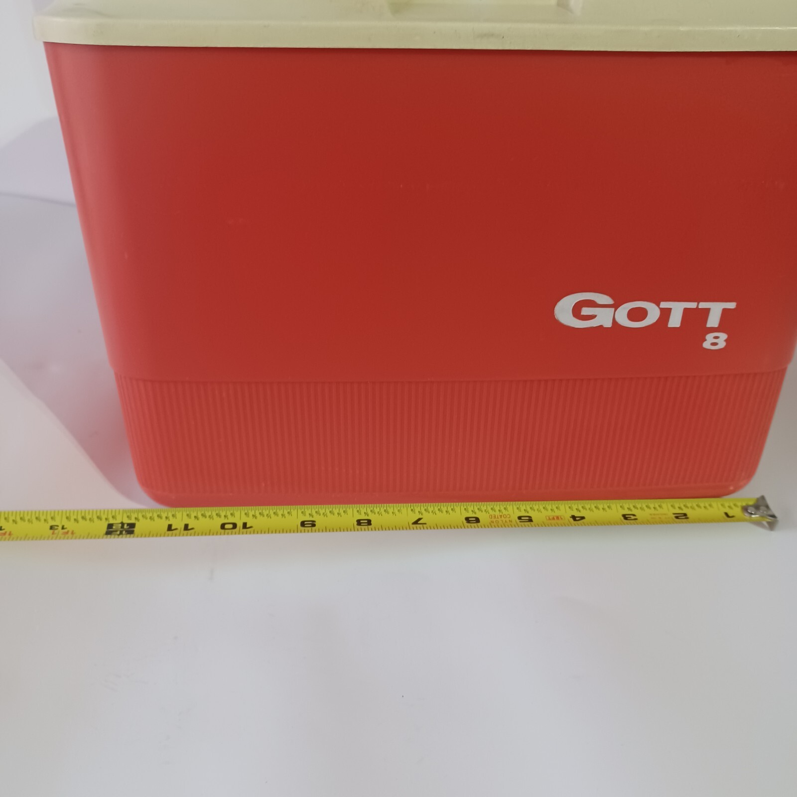 Gott 8 Dark Red Vintage Personal Chest Cooler Model #1908 Rare Good ...
