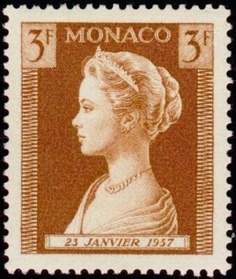 Monaco Stamp Timbr Yvert N° 480 " Effigy Princess Grace 3F " New xx TTB ...