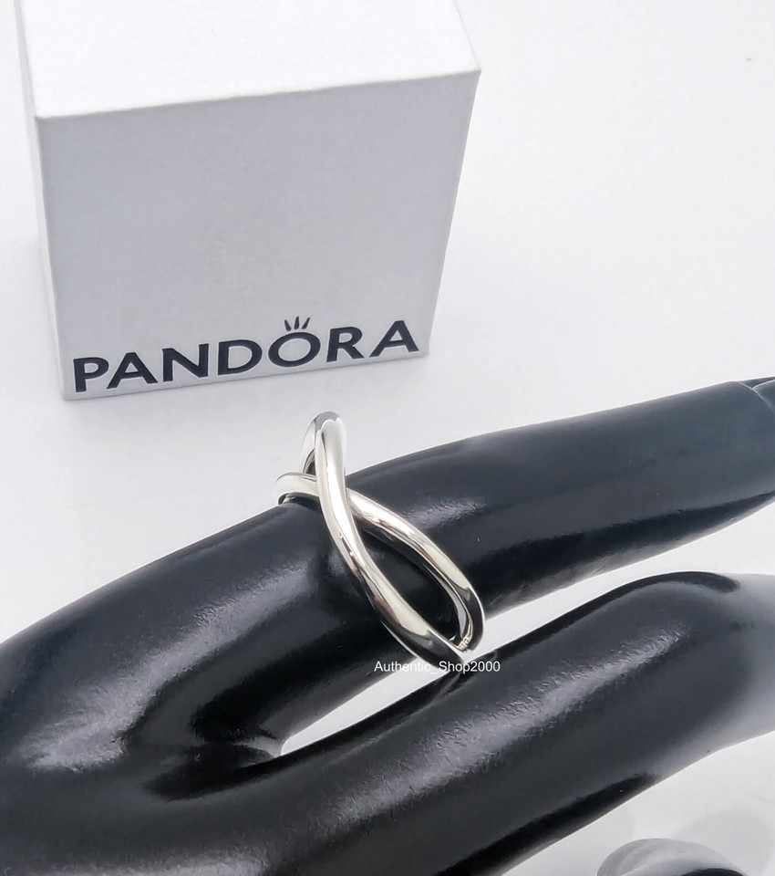 New 100% Authentic PANDORA ESSENCE Organically Shaped Infinity Ring ...