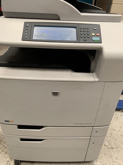 HP Color LaserJet Cm6030 Multifunction Printer Ce664a for sale online ...