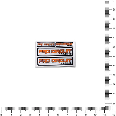 4 Repo Mid 80's Pro Circuit Decals Stickers Honda Yamaha Kawasaki ...