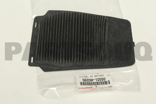 G92DH12050 Genuine Toyota FILTER, HV BATTERY G92DH-12050 | eBay