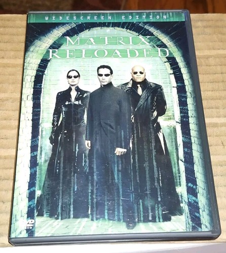 Matrix Reloaded Widescreen Edition DVD Movie 2003 Keanu Reeves Warner ...