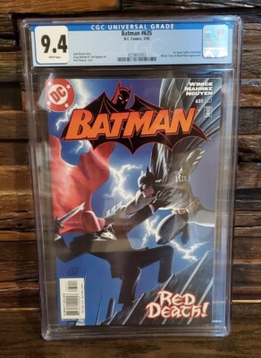 Batman #635 CGC 9.4 Near Mint 1st Jason Todd as Red Hood DC Comics 2005 ...