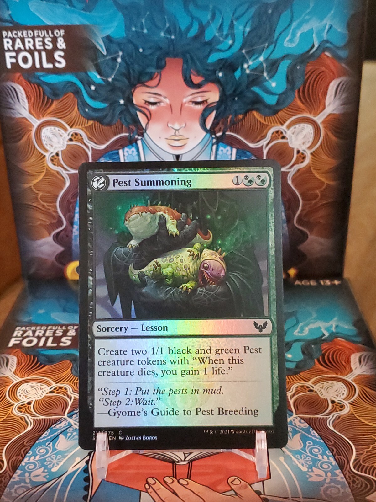 Magic the Gathering (mtg): STX: Pest Summoning - Foil | eBay