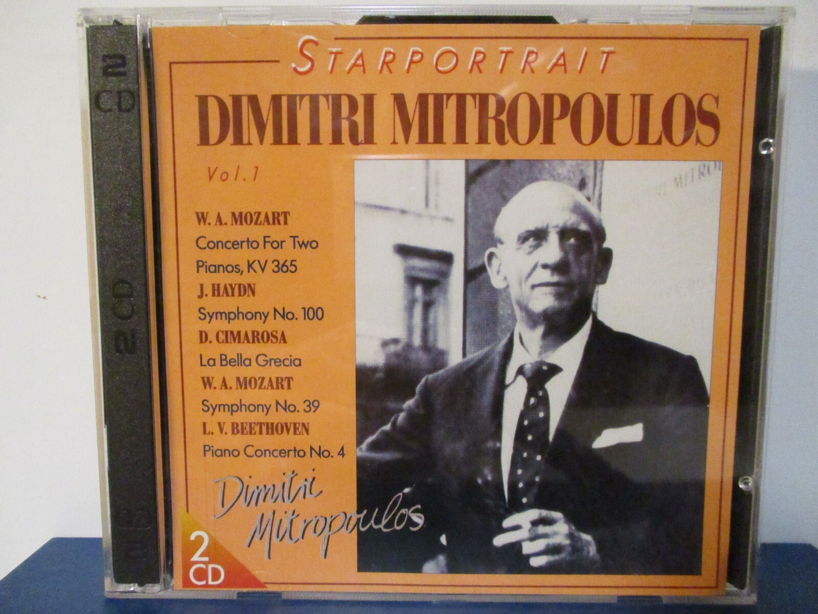 DIMITRI MITROPOULOS - Starportrait Vol. 1 - 2 CD Set - MINT condition ...