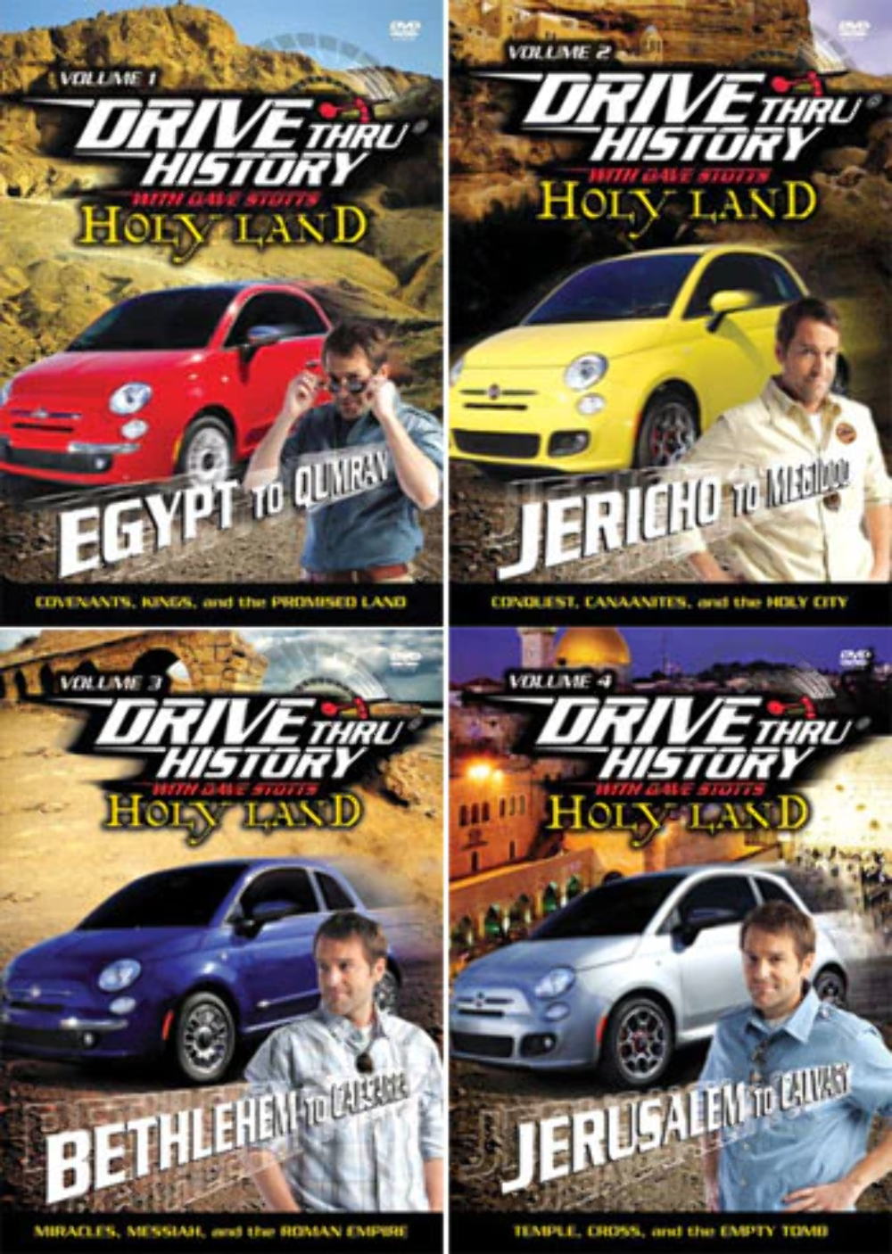 Drive Thru History Holy Land - Set of 4 DVDs | eBay