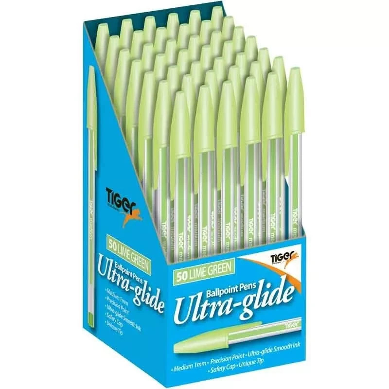 CRISTAL BALLPOINT PURPLE PENS– BIRO MEDIUM 1MM ULTRA GLIDE SMOOTH ...