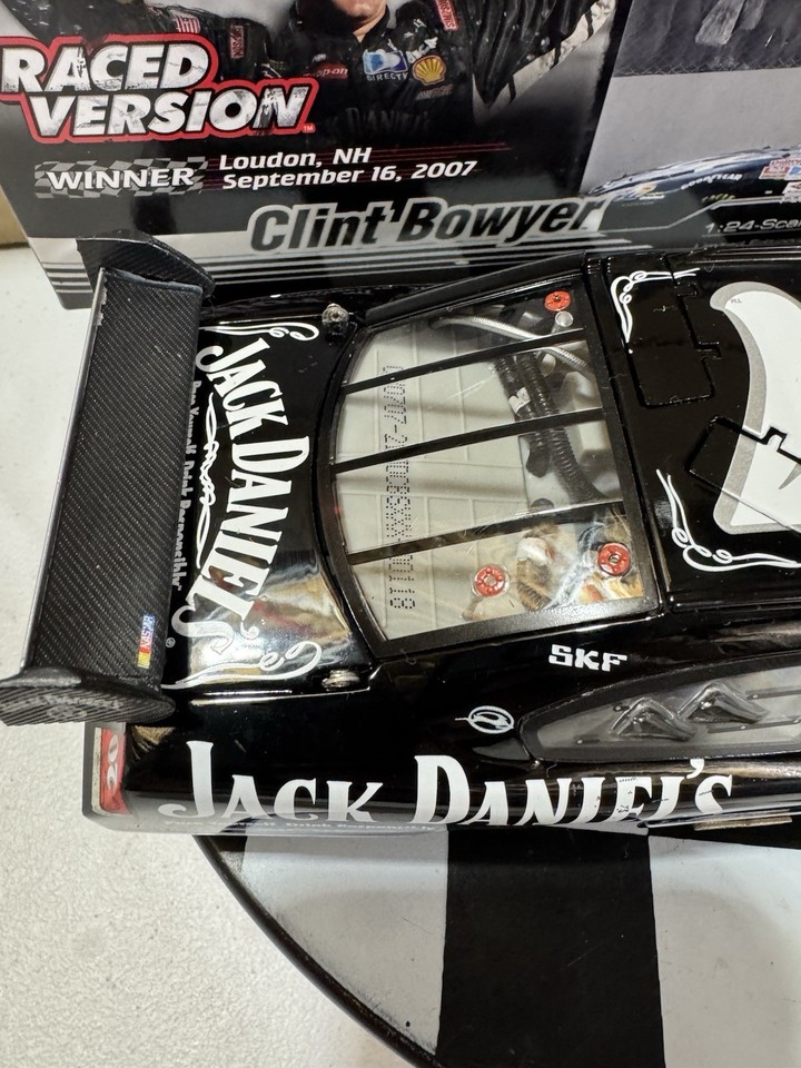 RARE* Clint Bowyer #07 Jack Daniel’s Louden Win 2007 COT 1/24 Nascar ...