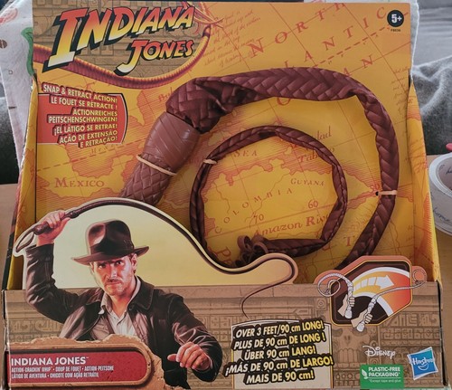 2023 Hasbro Disney Indiana Jones Action-Crackin' Whip (Roleplay ...