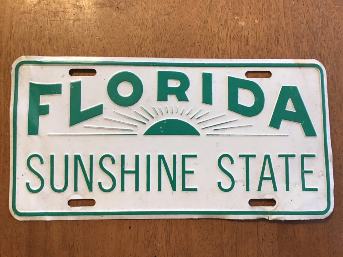 Souvenir State License Plates