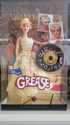 Barbie as Frenchy Grease Prom Scene 2008 NRFB 30 years Pink Label M3256 ...