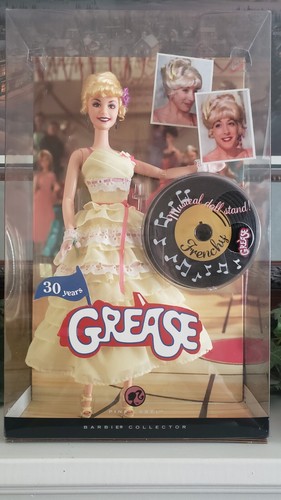 Barbie as Frenchy Grease Prom Scene 2008 NRFB 30 years Pink Label M3256 ...