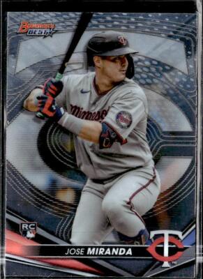 Jose Miranda #59 Baseball RC Minnesota Twins | eBay