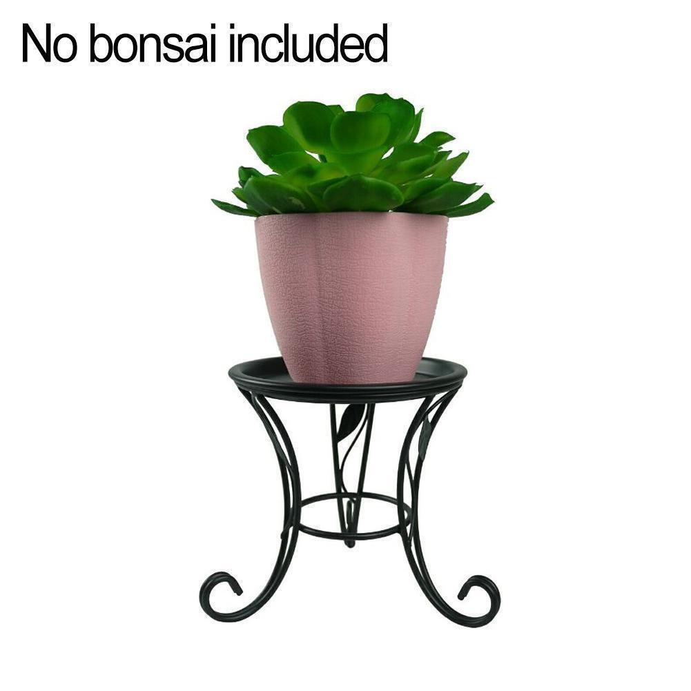 Metal Outdoor Indoor Flower Pot Plant Stand Garden Flower Decor Rack ...