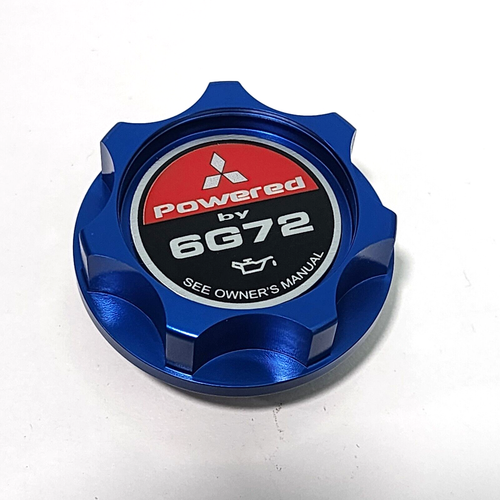 BLUE BILLET CNC RACING ENGINE OIL FILLER CAP FOR MITSUBISHI 3000GT GTO ...